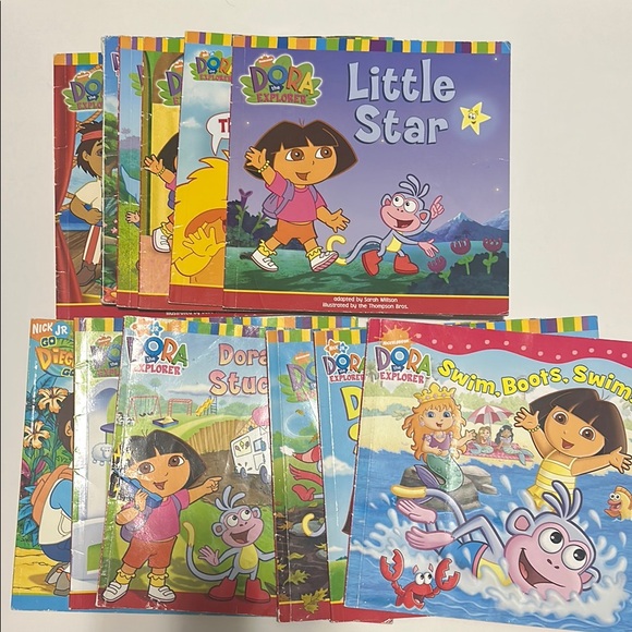 Toys | Dora The Explorer Childrens Book Set | Poshmark